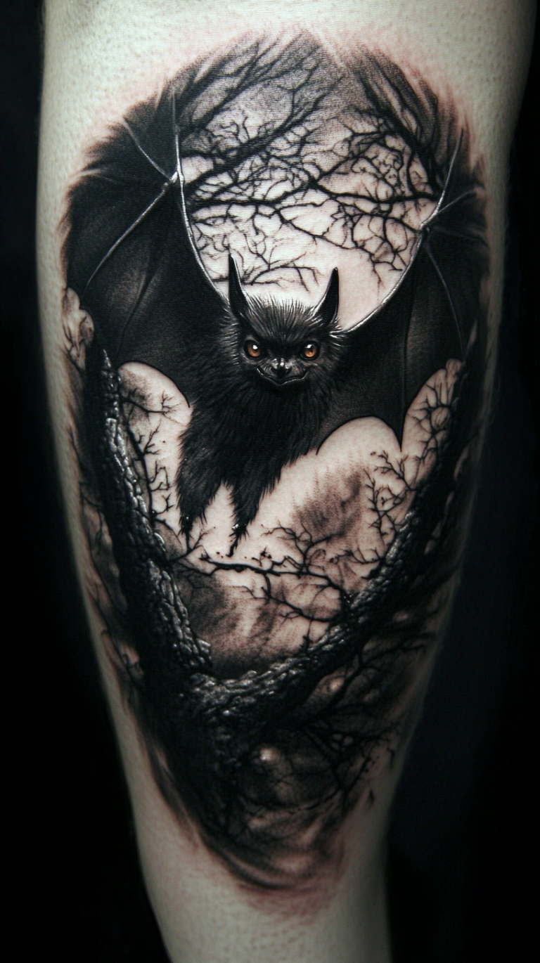 20+ Bewitching Bat Tattoo Designs That Are Anything But Basic ...