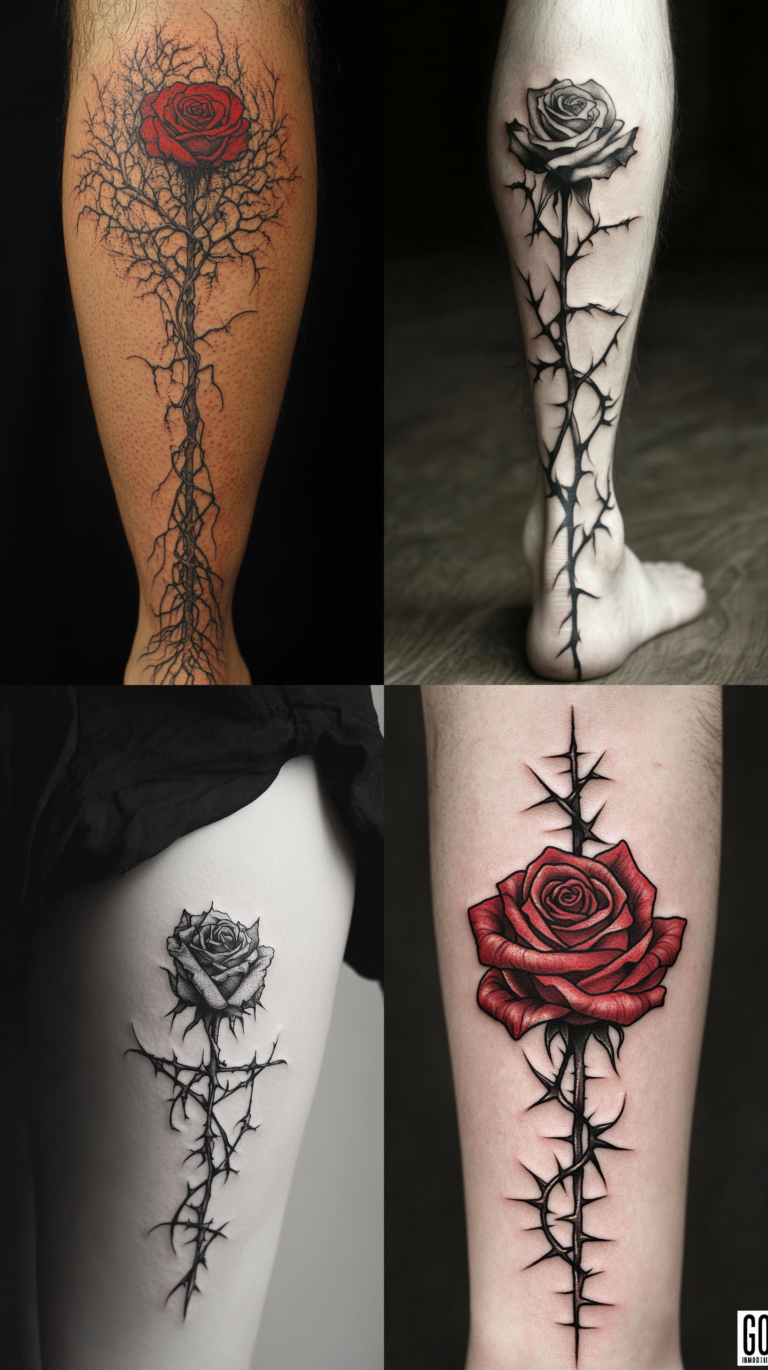 100+ Breathtaking Rose Tattoo Designs & Their Hidden Meanings ...