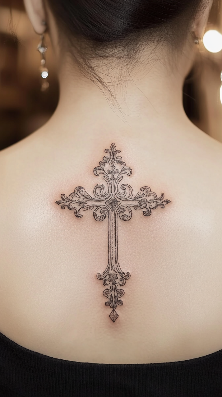20+ Sacred Cross Tattoos Designs That Are More Than Just Symbols ...