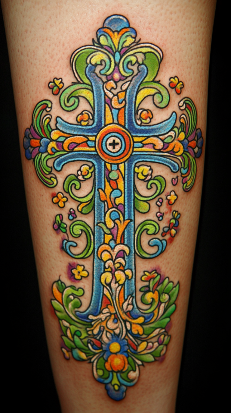 20+ Sacred Cross Tattoos Designs That Are More Than Just Symbols ...